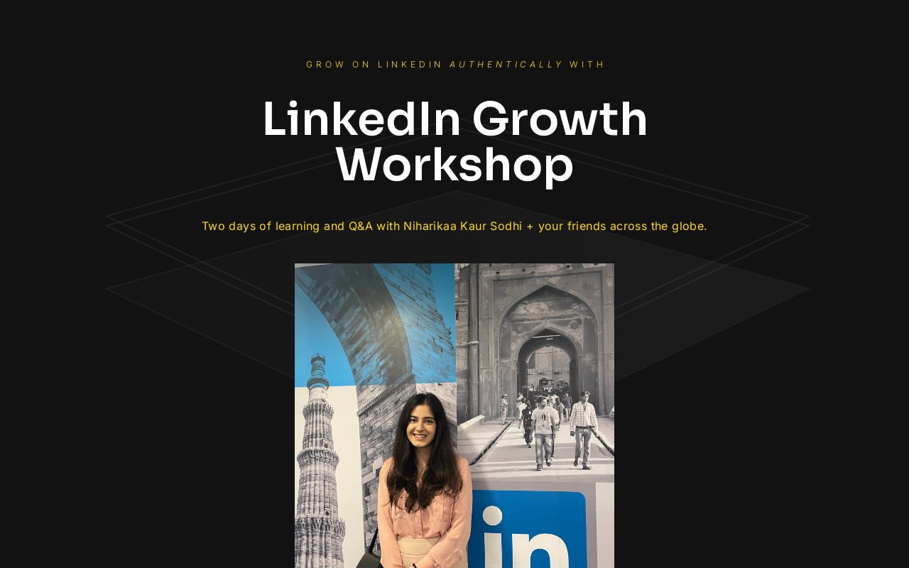LinkedIn Workshop